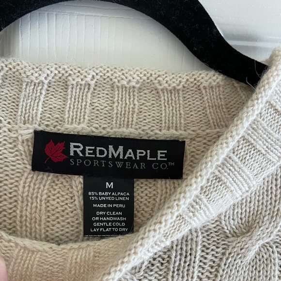 red maple sportswear co | Sweaters | Red Maple Sportswear Alpaca Wool ...